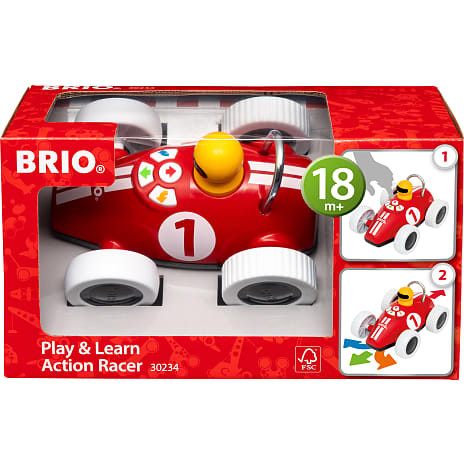 BRIO 30234 Leg og lær action racerbil | Køb online på br.dk!