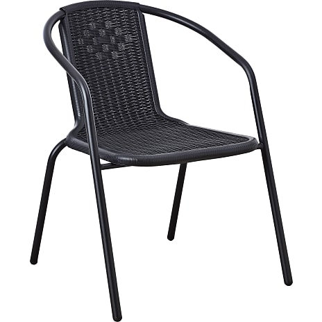 Brighton caféstol - sort | Køb på Bilka.dk!