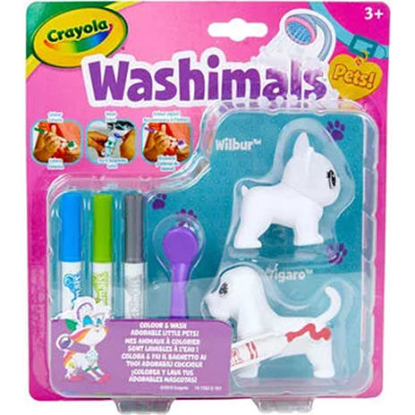 Crayola Washimals blisterhunde | Køb online på br.dk!