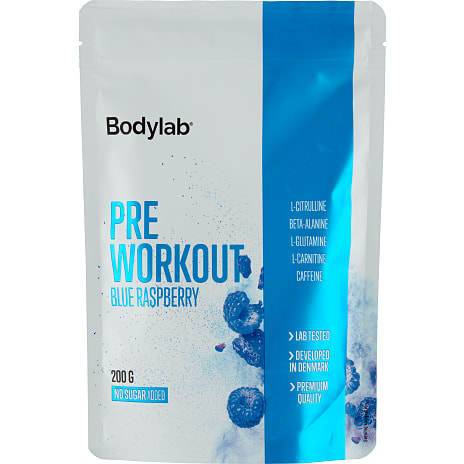 Pre Workout-pulver Blue Raspberry | Køb på Bilka.dk!