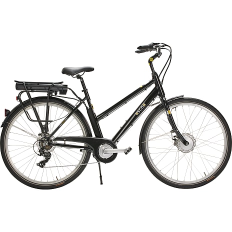 SCO E-City dame elcykel 7 gear 28" 10,4AH 2025 - sort | Køb på Bilka.dk!