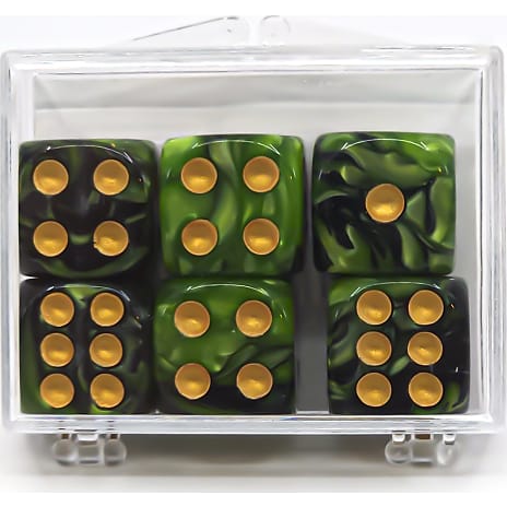 Games for fun marmor terning 6-pak grøn | Køb online på br.dk!