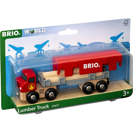 BRIO 33657 Lastbil med tømmer | Køb online på br.dk!
