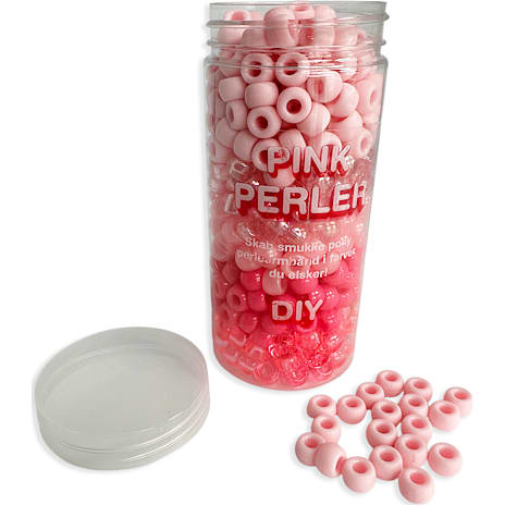 Perle-Pop perler - lyserød | Køb på føtex.dk!