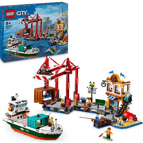 LEGO City Havnefront med fragtskib 60422 | Køb online på br.dk!