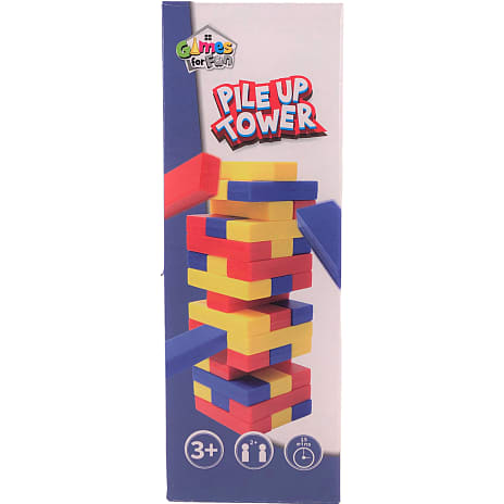 Games for Fun Pile up Tower familiespil | Køb online på br.dk!