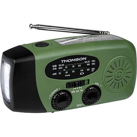 Thomson RT 260 nødradio - grøn | Køb på føtex.dk!