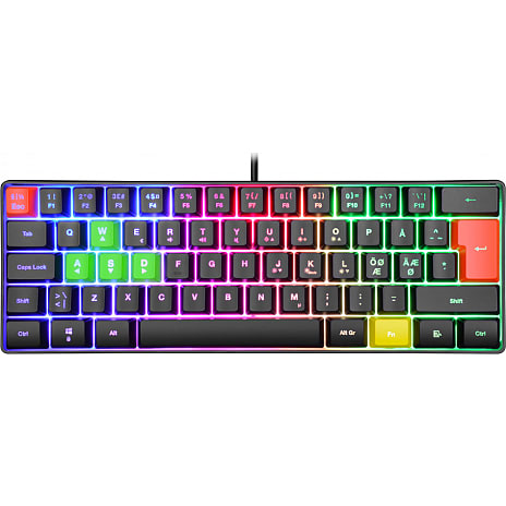 EXE Imp Color Pop Mini Gaming tastatur | Køb online på br.dk!