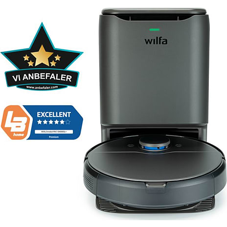 Wilfa Innobot robotstøvsuger RVC-4000SL+ - sort | Køb på Bilka.dk!