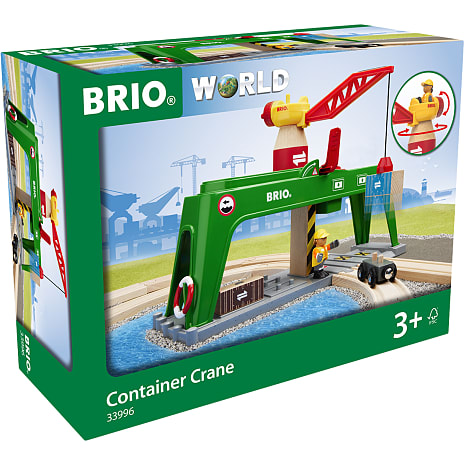 Brio 33996 containerkran | Køb online på br.dk!