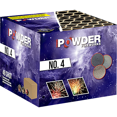 Powder no. 4 batteri 49 skud - krudtnr. 104 | Køb på Bilka.dk!