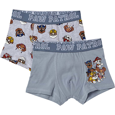 Paw Patrol 2-pak boxer str. 122/128 - blå/grå | Køb på Bilka.dk!