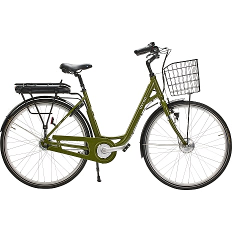 SCO Premium E-Uni dame elcykel 8 gear 28" 15AH 2025 - grøn | Køb på ...