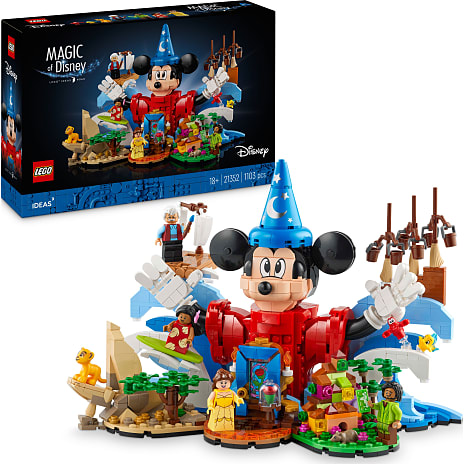 LEGO Ideas Disney magi gavesæt til voksne 21352 | Køb online på br.dk!