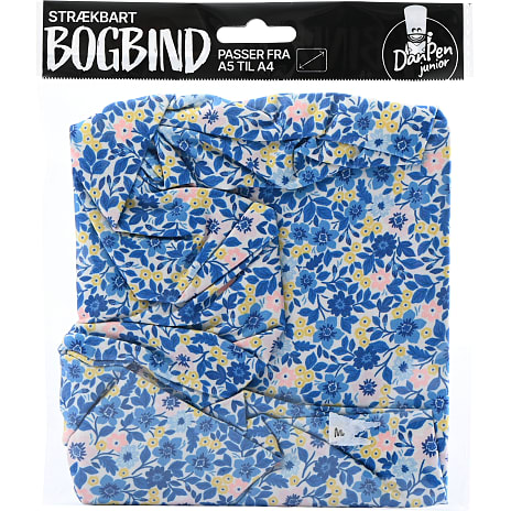 Nimo bogbind - blå blomster | Køb på Bilka.dk!