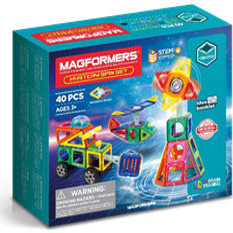Magformers Mystery Spin byggesæt 40 dele | Køb online på br.dk!