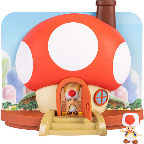 Nintendo Mario Deluxe Toad hus legesæt | Køb online på br.dk!