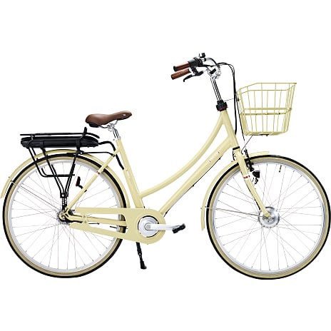 SCO Premium E-Dutch dame elcykel 7 gear 28" 2023 - beige | Køb på Bilka.dk!