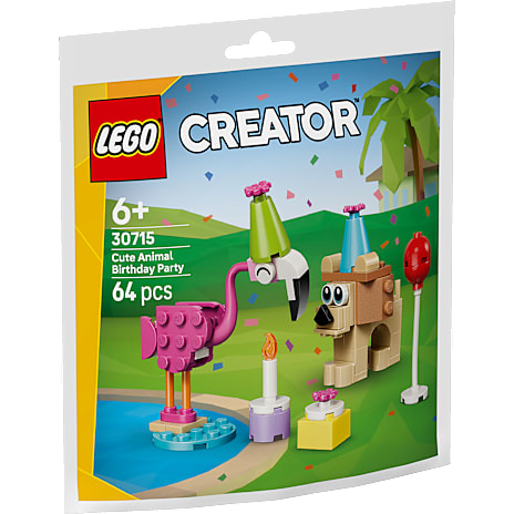 LEGO Creator 30715 søde dyr til fødselsdagsfest | Køb på Bilka.dk!