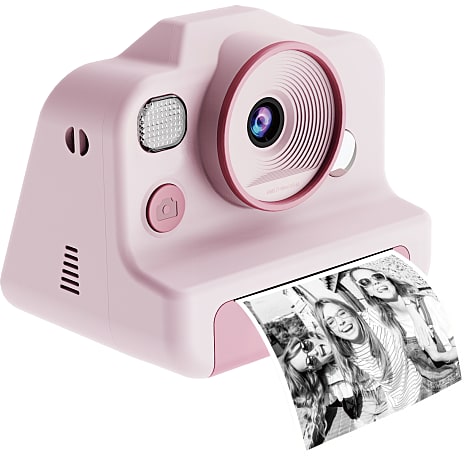 MiniLens Instant Print kamera - pink | Køb online på br.dk!