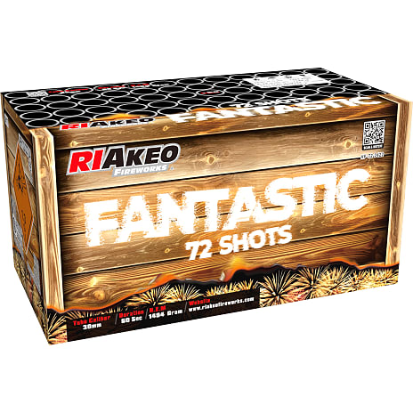 Riakeo Fantastic batteri 72 skud - krudtnr. 917 | Køb på Bilka.dk!