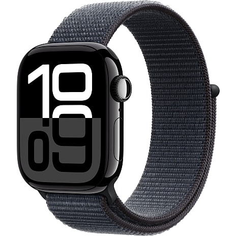 Apple Watch S10 Cell 42 mm - Jet Black Aluminium Sport Loop | Køb på føtex.dk!