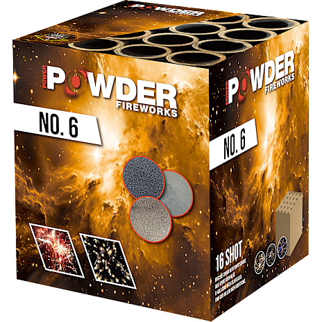 Powder no. 6 batteri 16 skud - krudtnr. 106 | Køb på Bilka.dk!