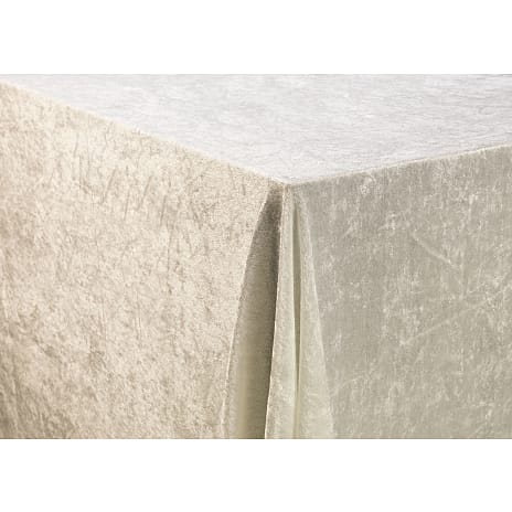 Nervøs velour dug - hvid | Køb på føtex.dk!