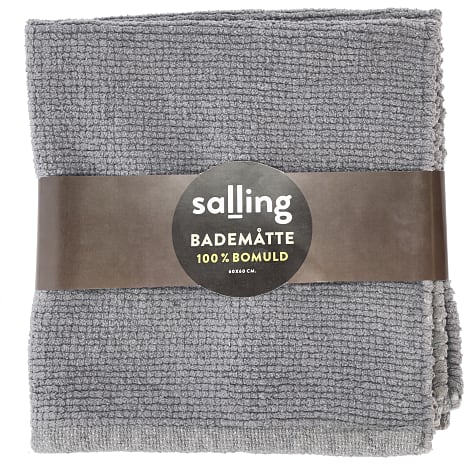 Salling bademåtte - grå | Køb på Bilka.dk!