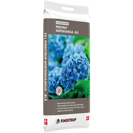 Pindstrup hortensiamuld blå 20 liter | Køb på Bilka.dk!