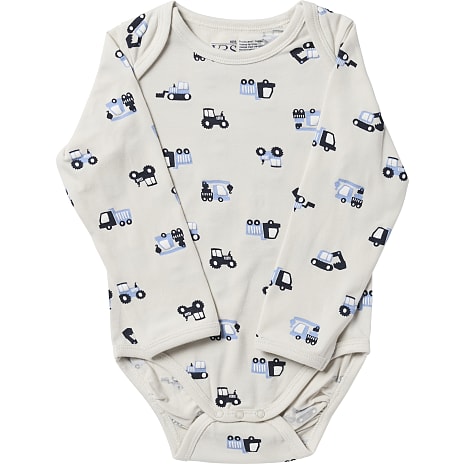 VRS baby langærmet body str. 80 - sand | Køb på Bilka.dk!