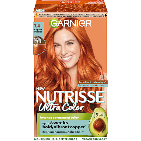 Intense permanent hårfarve 7.4 Copper Passion m. olier | Køb på Bilka.dk!