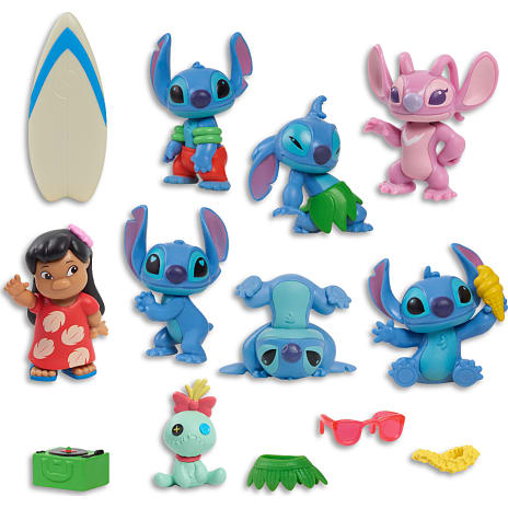Disney Stitch figursæt med Lilo og Stitch | Køb online på br.dk!
