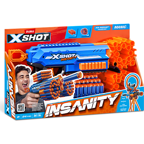 X-Shot Insanity Manic Blaster | Køb online på br.dk!