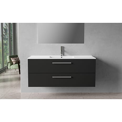 Milano badskab med vask - sort | Køb på føtex.dk!