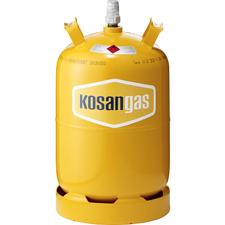 Kosan Gas 11 kg gul stålflaske | Køb på Bilka.dk!