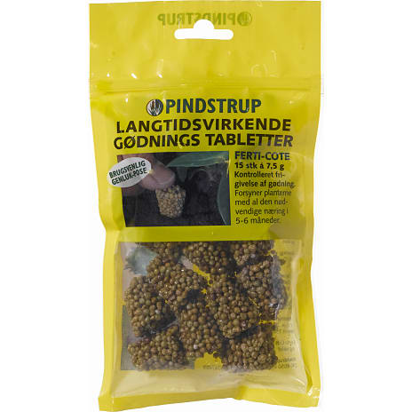 Pindstrup langtidsvirkende gødningstabletter | Køb på Bilka.dk!