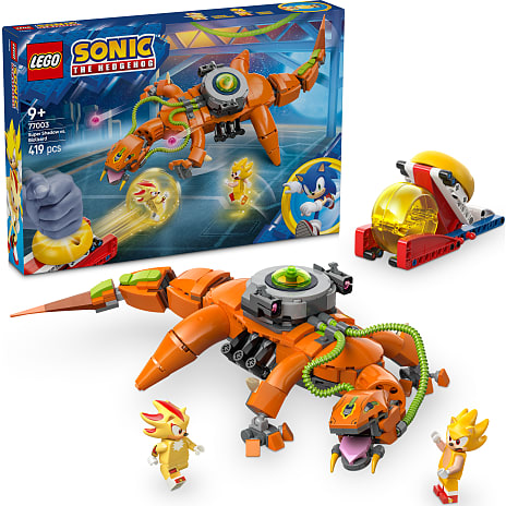 LEGO Sonic the Hedgehog Super Shadow mod Biolizard 77003 | Køb på føtex.dk!