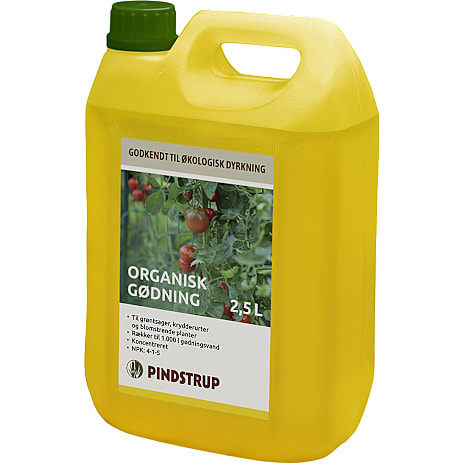 Pindstrup organisk gødning 2,5 liter | Køb på Bilka.dk!