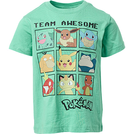 Pokémon T-shirt str. 110/116 - grøn | Køb på Bilka.dk!