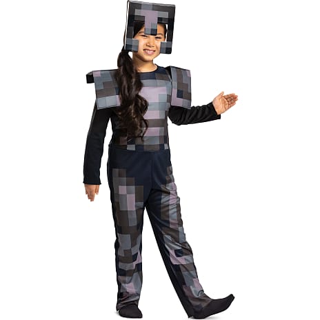 Minecraft Netherite Armor kostume str. L | Køb online på br.dk!