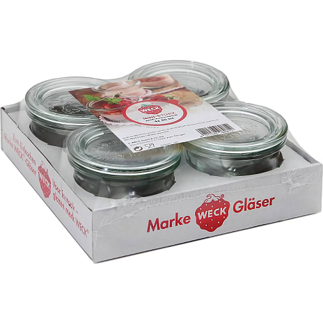 Weck glas 4-pak | Køb på Bilka.dk!