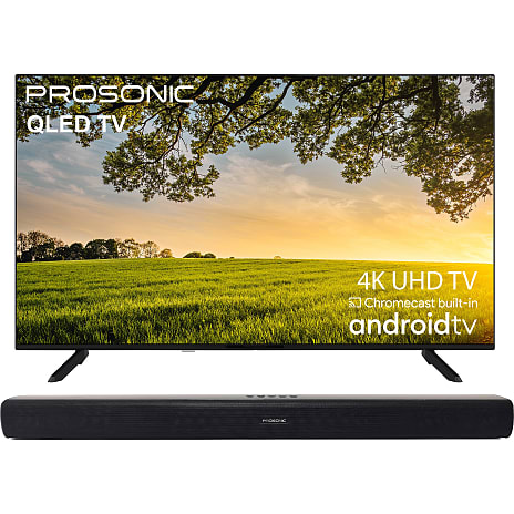 Prosonic 43" QLED UHD TV 43QUA9023 + PS30W23 soundbar | Køb på føtex.dk!
