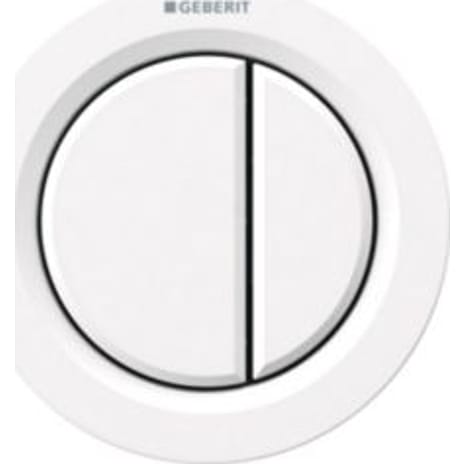 GEBERIT tryk Omega01 pneumatisk til dobbel skyl betjening på møbel ...