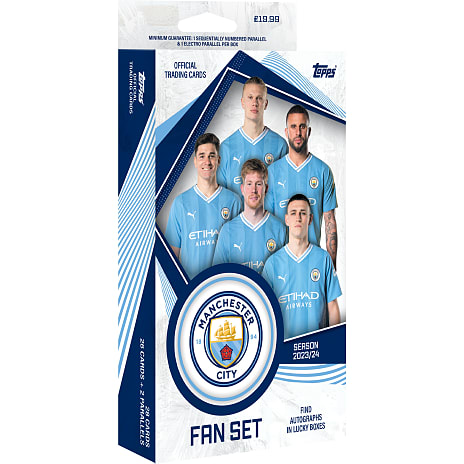Topps Manchester City Fan Set fodboldkort | Køb på føtex.dk!
