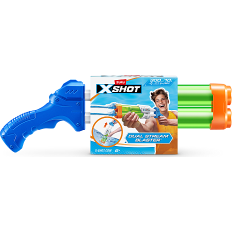 X-Shot Quad Stream plunge Blaster | Køb online på br.dk!