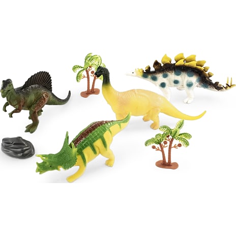 Keycraft dinosaur legesæt 6-pak - flere varianter - assorteret | Køb online på br.dk!