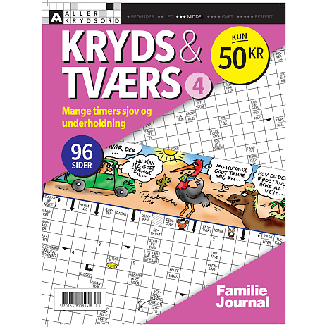 Familie journal kryds og tværs 4 | Køb på føtex.dk!