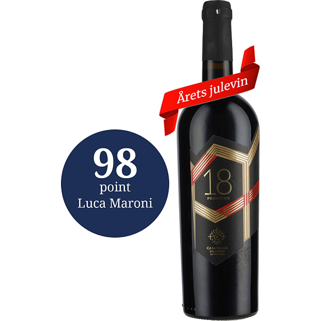 18% Casa Reale Primitivo 2021 | Køb på føtex.dk