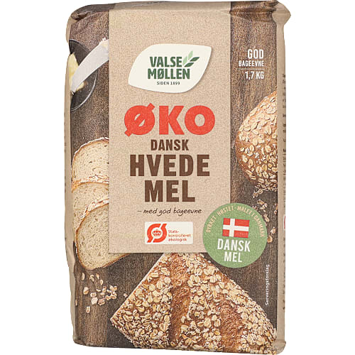 Hvedemel | Få økologisk, finsigtet og mere her | BilkaToGo